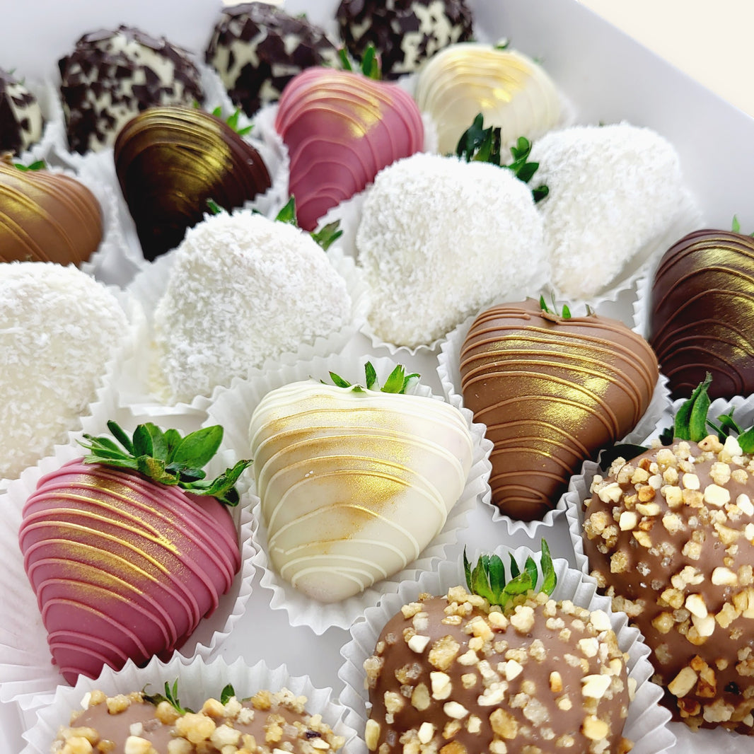 Schoko‑Erdbeeren bestellen – Express & Kühlverpackung | Choco Fruits ...